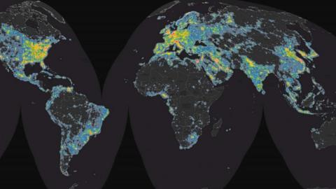 Light pollution 'affects 80% of global population' - BBC News