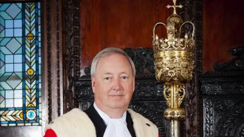 The Queen honours Jersey's Bailiff