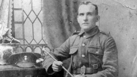World War One: Somme soldier's medals issued more than 100 years later ...