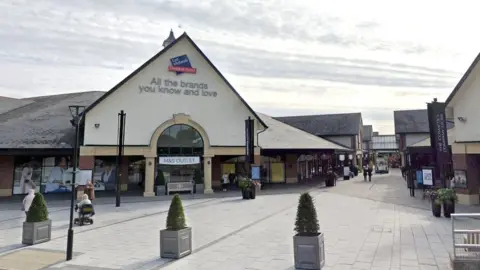 People evacuated after East Midlands Designer Outlet fire