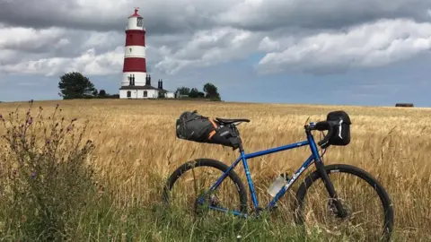 Ilkley cyclist to visit every lighthouse in Britain for charity