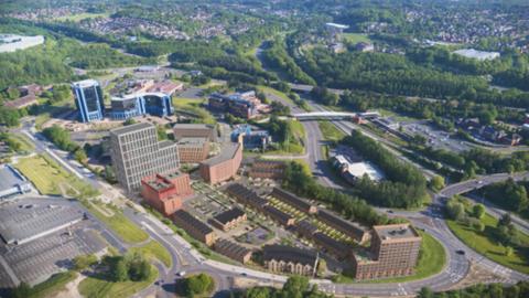 Multimillion-pound Telford Station Quarter plans approved - BBC News