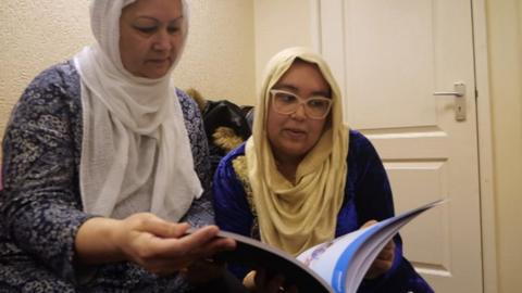 Islamophobia: The Muslim family who 'ran away' after abuse - BBC News