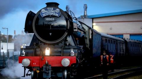 How Alan Pegler saved Flying Scotsman for the nation - BBC News