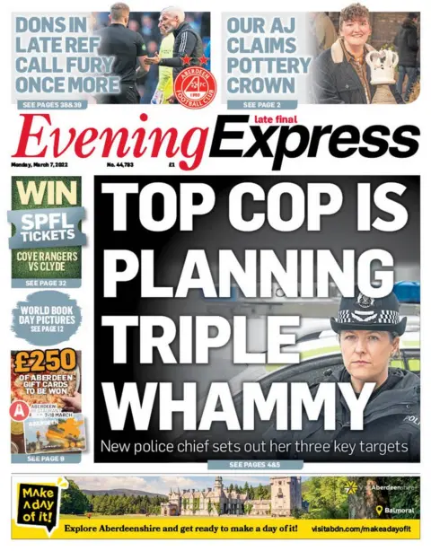 Scotland's papers: 'Running for their lives' as 1.5m flee Ukraine