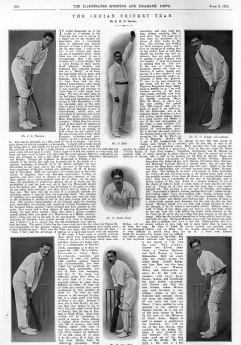 How the British forged the first Indian cricket team - BBC News