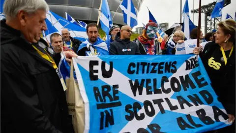 Nationalism 'means something different' in Scotland