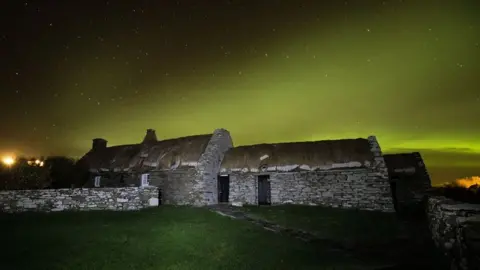 Northern Lights in stunning overhead display in Shetland