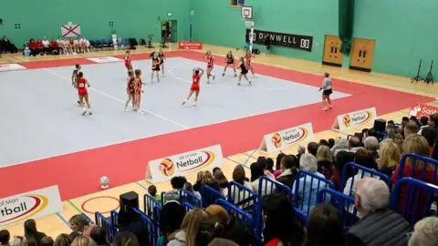 Team Isle of Man take victory at first inter-island netball games