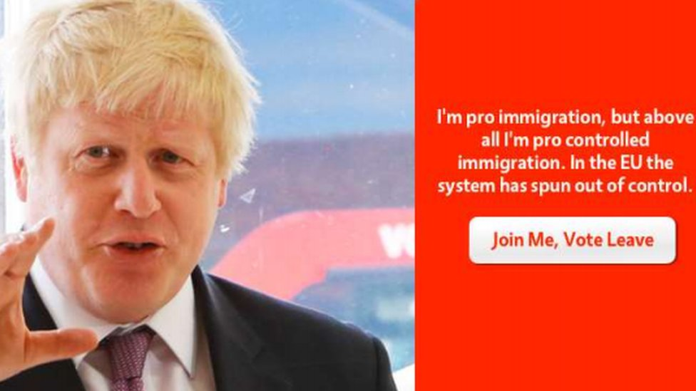 Vote Leave's targeted Brexit ads released by Facebook - BBC News