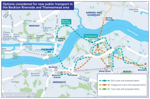 London transport: DLR line extension proposals backed by mayor and MP