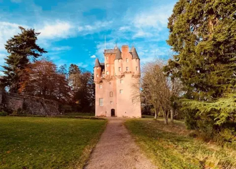 Bid to keep Craigievar Castle which inspired Walt Disney pink