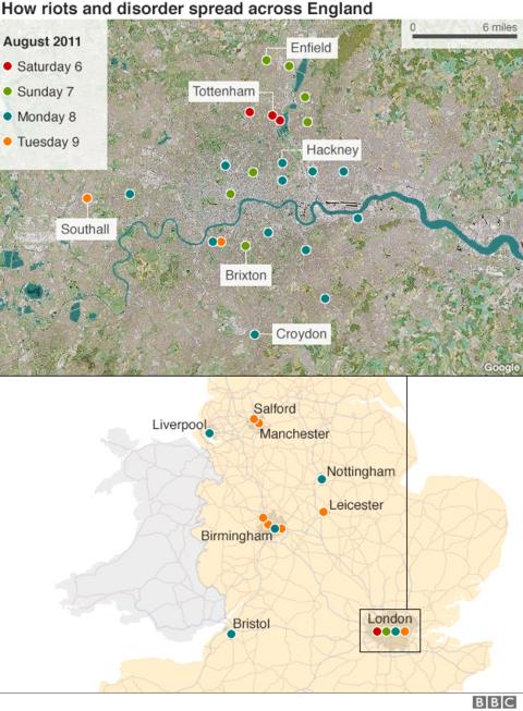 2011 riots: How one night changed my life - BBC News