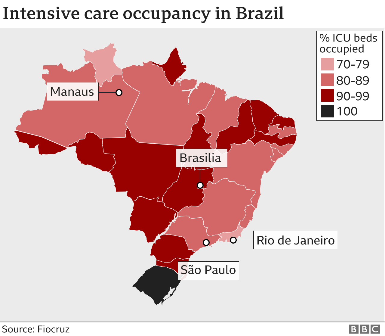 Brazil health service in 'worst crisis in its history' - BBC News
