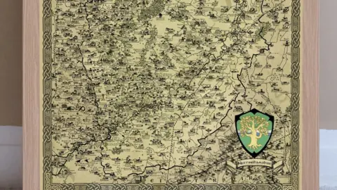 Tolkien fan creates 'fantasy' map of Nottinghamshire