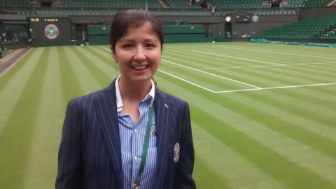 How do you train to be a tennis umpire? - BBC News
