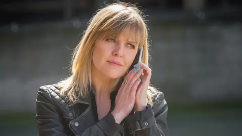 Ashley Jensen's husband Terence Beesley took his own life, inquest hears