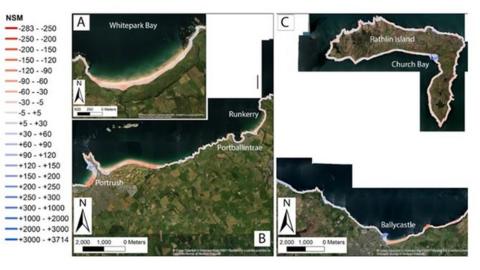 Erosion: Researchers map Northern Ireland's changing coastline - BBC News
