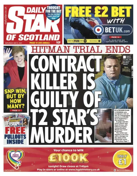 Scotland's papers: Majority 'long shot' and Sturgeon's referendum vow