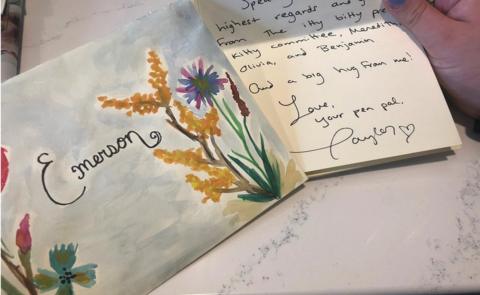 Letter-writing: Connection in disconnected times - BBC News