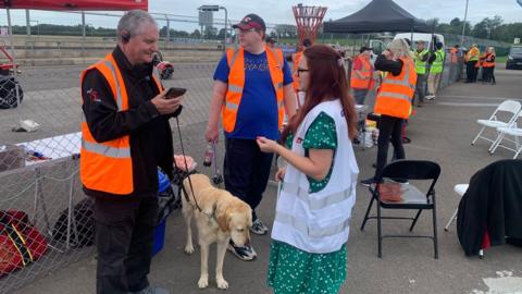 Disabled drivers enjoy exhilarating racetrack day at up to 120mph - BBC ...