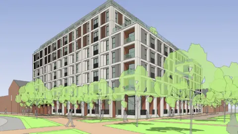 Eight-storey flats finally approved near Nottingham Railway Station