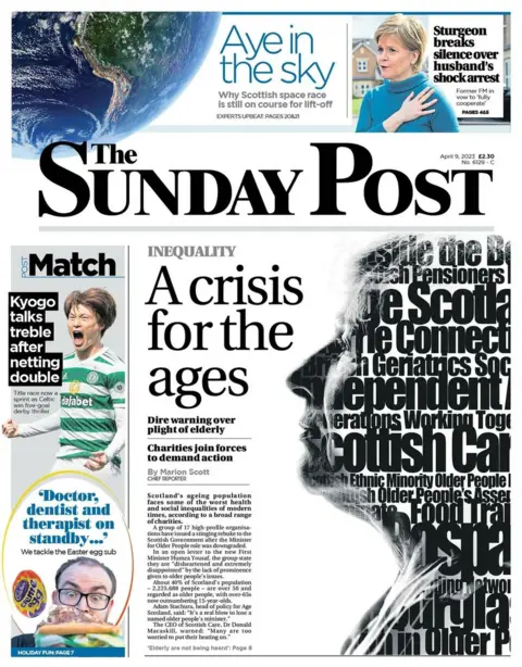 Scotland's papers: Sturgeon's tough week and Murrell motorhome seized