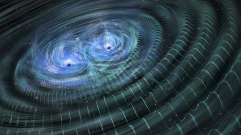 'Routine' detection of space ripples - BBC News