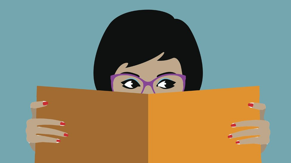 The shame felt by people who struggle to read and write - BBC News