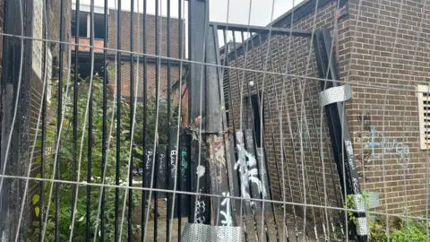 Derelict Sunderland police station 'used as playground'