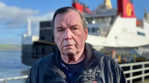 Long-delayed Ferguson ferry Glen Sannox begins sea trials