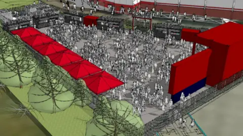 Stoke City submits plan for £1.5m fan-zone at stadium