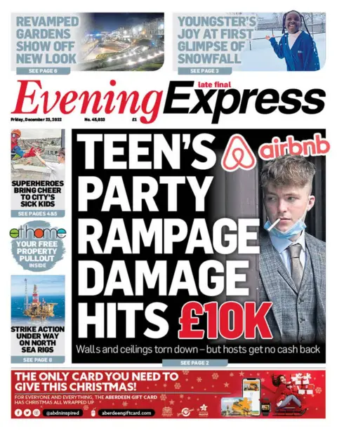 Scotland's papers: Gender law veto threat and last-minute cash spree