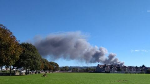 Weston-super-Mare fire: 'Cylinders involved' in blaze and explosion ...