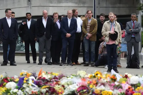 London attack: Crowds gather for vigil to honour victims