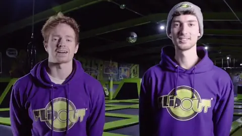 Pair fined after 11 customers broke backs at Flip Out trampoline park