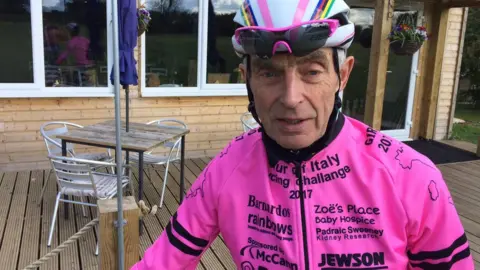 Mick Ives: Death of Coventry 'cycling legend' announced