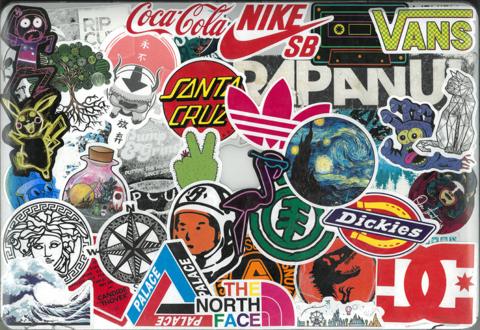 Laptop art: From Vans to Harry Styles - BBC News