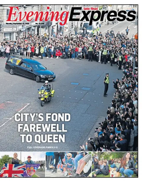 Scotland's papers: The Queen's 'last great journey' across Scotland