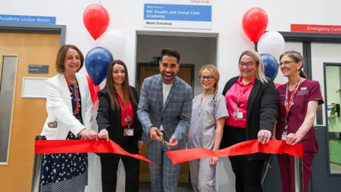 Middlesbrough College healthcare training hub opens