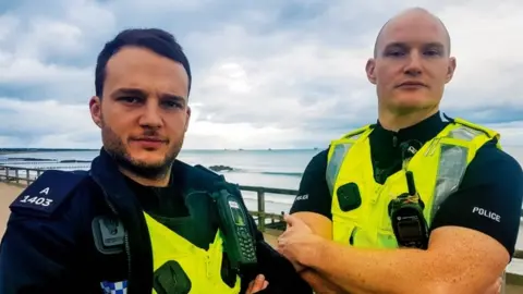 Police officers from across Scotland awarded for bravery