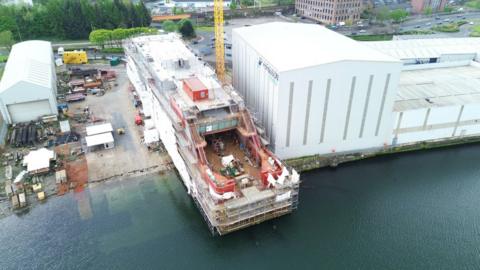 Ferry to be built at Ferguson yard despite not being 'value for money ...