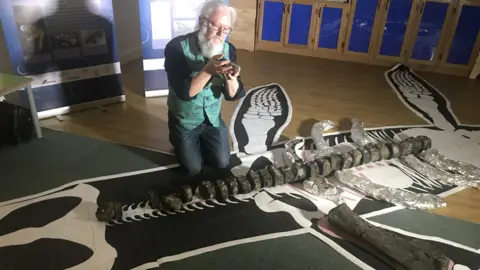 Jurassic predator bones go on display in Scunthorpe