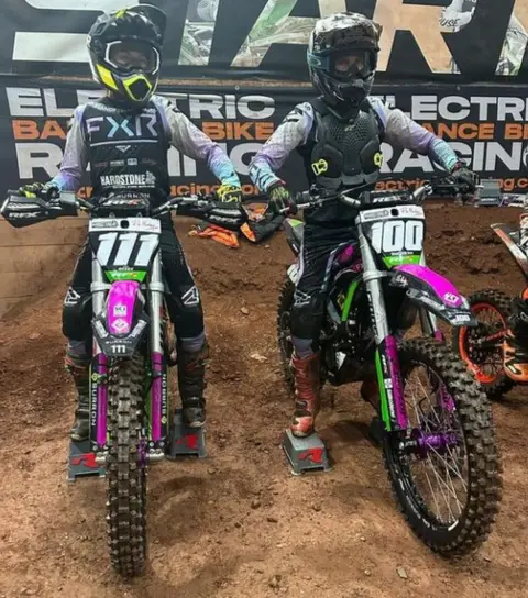 Motocross champions from Devon 'devastated' after bike thefts