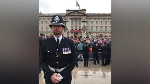 Coronation 'highlight' of West Midlands officer's career - BBC News