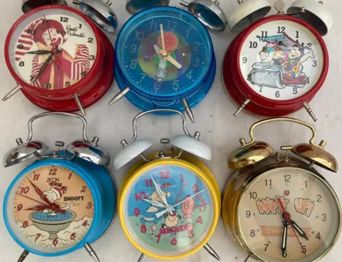 Man's colossal alarm clock collection set to startle bidders