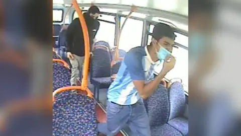 CCTV released by police in Eastbourne bus robbery inquiry