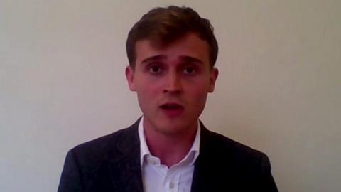 Keir Mather MP: Out and about with the 'Baby of the House' - BBC News
