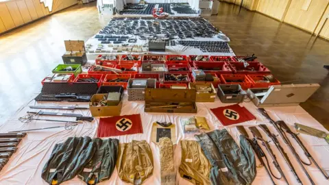 Drugs and guns seized from extreme-right Austrian biker gangs