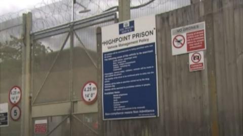 Highpoint prison cell fire started deliberately - Suffolk Fire Service ...
